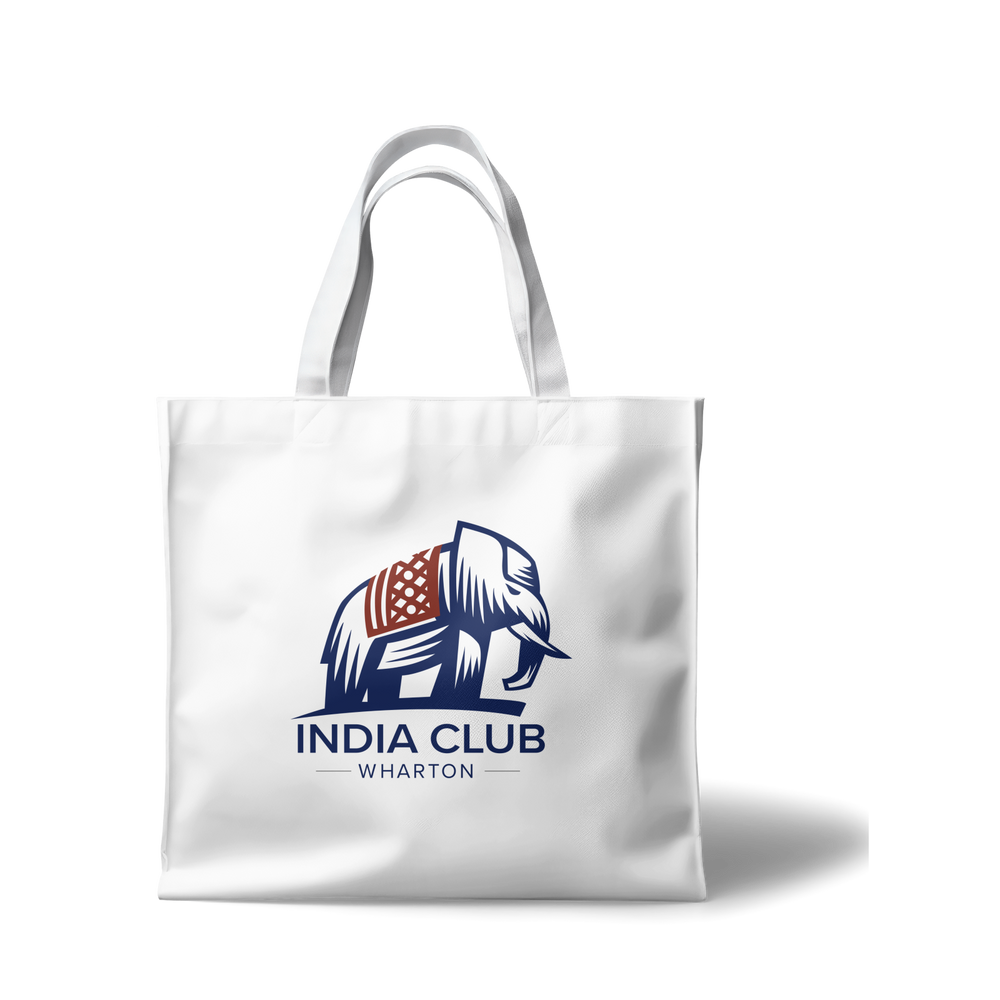 Wharton India Club | Tote bag | With Zipper